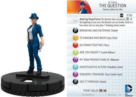 The Question #015b Streets of Gotham DC Heroclix – Troll and Toad