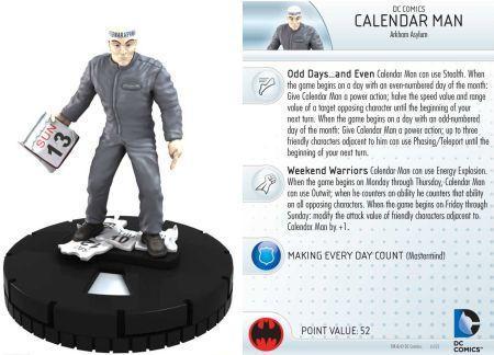 Calendar Man #020 Streets of Gotham DC Heroclix – Troll and Toad