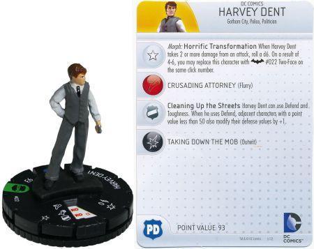 Harvey Dent #022 Streets of Gotham DC Heroclix – Troll and Toad