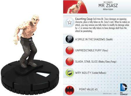 Mr. Zsasz #024 Streets of Gotham DC Heroclix – Troll and Toad
