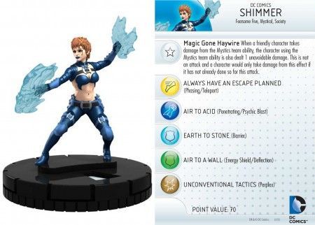 Shimmer #029 Teen Titans DC Heroclix – Troll and Toad