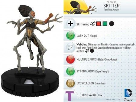 Skitter #048 Teen Titans DC Heroclix – Troll and Toad