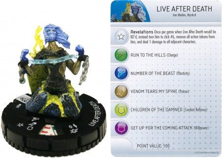 Live After Death #007 Iron Maiden Heroclix – Troll and Toad