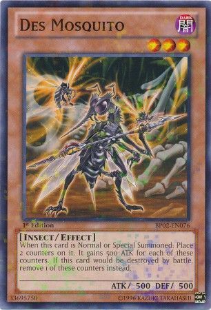 Des Mosquito (Mosaic Rare) (BP02-EN076) - Battle Pack 2: War of the Gi ...