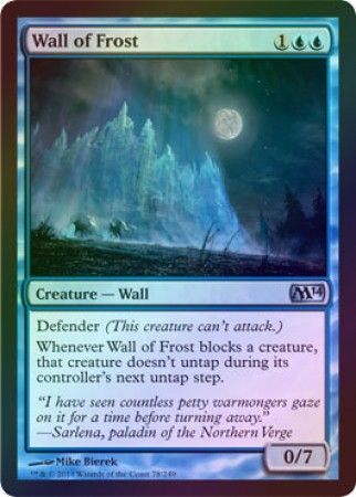 Wall of Frost - Foil – Troll and Toad