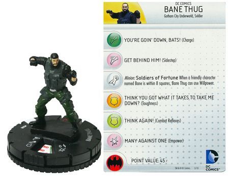 Bane Thug #008 Batman: Arkham Origins DC Heroclix – Troll and Toad