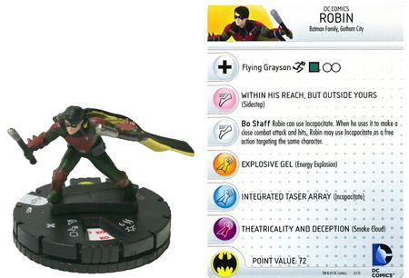 Robin #005 Batman: Arkham Origins DC Heroclix – Troll and Toad