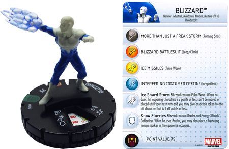Blizzard #026 Invincible Iron Man Booster Set Marvel Heroclix – Troll ...