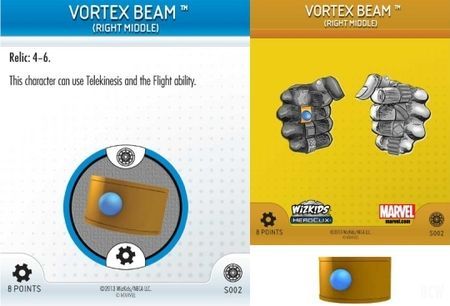 Vortex Beam #S002 Invincible Iron Man Booster Set Marvel Heroclix ...