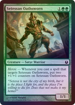Setessan Oathsworn - Foil – Troll and Toad