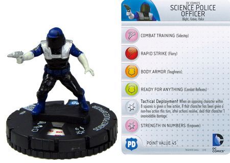Science Police Officer #004 Superman: Legion of Super Heroes DC HeroCl ...