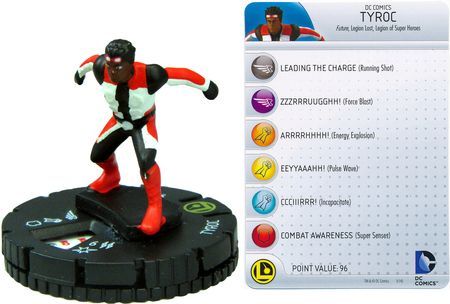 Tyroc #012 Superman: Legion of Super Heroes DC HeroClix – Troll and Toad