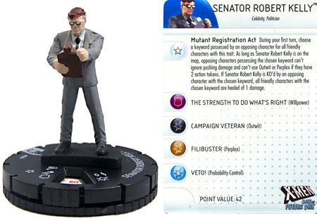Senator Robert Kelly #008 X-Men Days of Future Past Gravity Feed Marve ...
