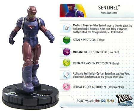 Sentinel #001 X-Men Days of Future Past Gravity Feed Marvel Heroclix ...