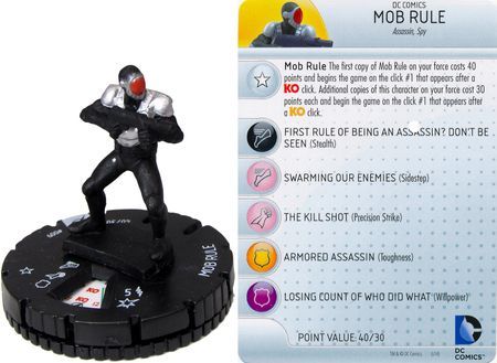 Mob Rule #009 The Flash Booster Set DC HeroClix – Troll and Toad