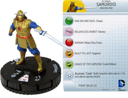 Samuroid #010 The Flash Booster Set DC HeroClix – Troll and Toad