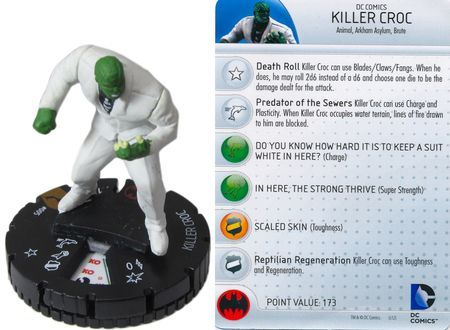 Killer Croc #005 Batman No Mans Land DC Heroclix – Troll and Toad