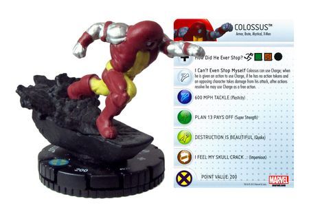 Colossus #029 Fear Itself Marvel Heroclix – Troll and Toad