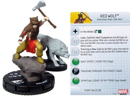Red Wolf #051 Avengers Assemble Marvel Heroclix – Troll and Toad