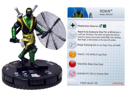 Ronin #052 Avengers Assemble Marvel Heroclix – Troll and Toad