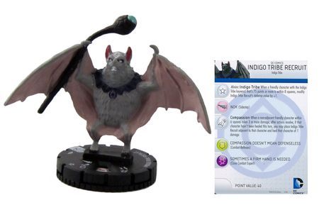 Indigo Tribe Recruit #004 War of Light DC Heroclix – Troll and Toad