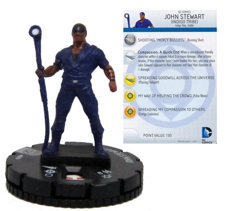 John Stewart (Indigo Tribe) #042b War of Light DC Heroclix – Troll and Toad