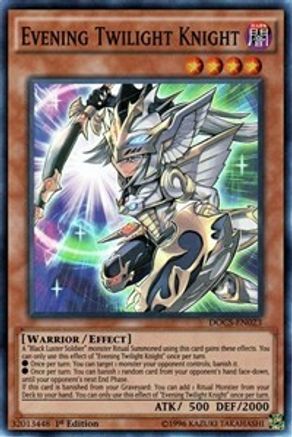 Evening Twilight Knight (DOCS-EN023) - Dimension of Chaos Super Rare 1 ...