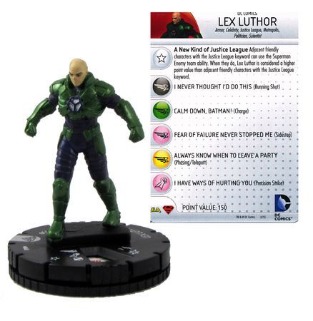 Lex Luthor #048 Superman and Wonder Woman DC Heroclix – Troll and Toad