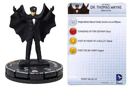 Dr. Thomas Wayne #102 LE Streets of Gotham DC Heroclix – Troll and Toad