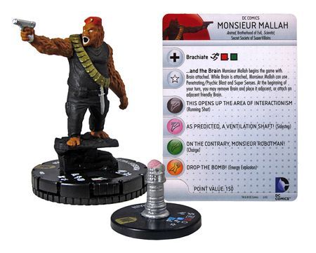 Monsieur Mallah and Brain #052 World's Finest DC Heroclix – Troll and Toad