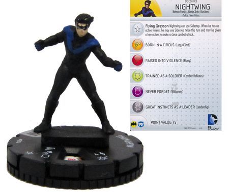 Nightwing #037a World's Finest DC Heroclix – Troll and Toad