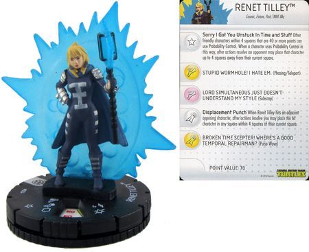 Renet Tilley #024 Teenage Mutant Ninja Turtles Gravity Feed Heroclix ...