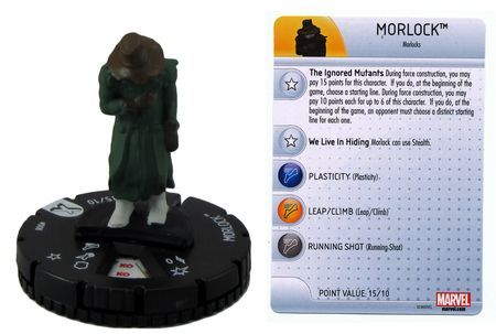Morlock #008 The Uncanny X-Men Marvel Heroclix – Troll and Toad