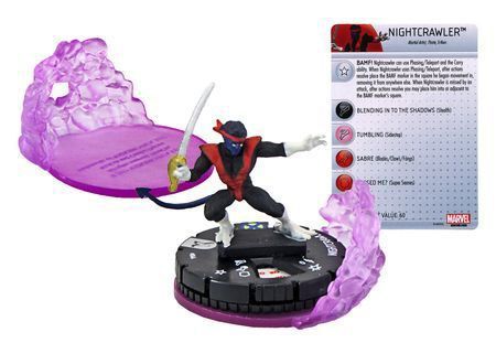 Nightcrawler #044 The Uncanny X-Men Marvel Heroclix – Troll and Toad