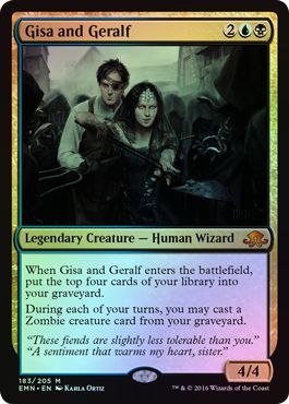 Gisa and Geralf 183/205 - Foil – Troll and Toad