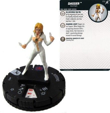 Dagger #012 Superior Foes of Spider-Man Marvel Heroclix – Troll and Toad