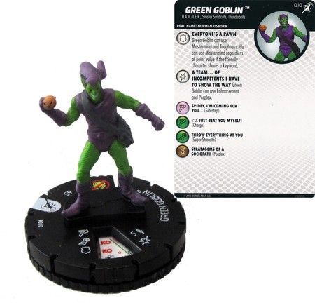 Green Goblin #010 Superior Foes of Spider-Man Marvel Heroclix – Troll ...