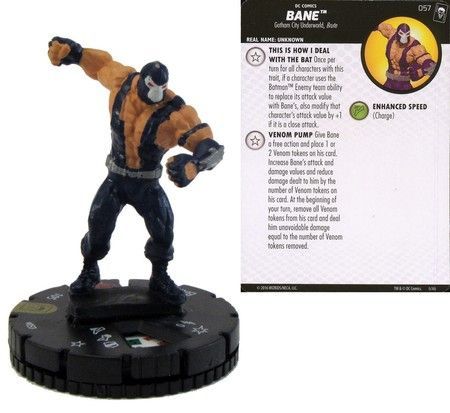 Bane #057 The Joker's Wild! DC Heroclix – Troll and Toad