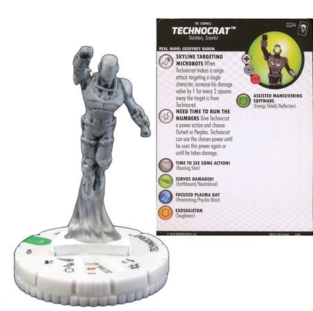Technocrat (Sketch Variant) #024 The Joker's Wild! DC Heroclix – Troll ...