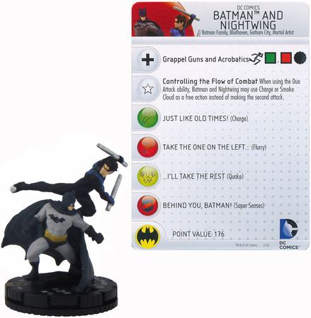 Batman and Nightwing #103 Streets of Gotham DC Heroclix – Troll and Toad