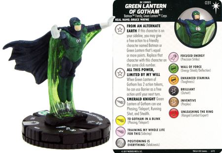 Green Lantern of Gotham #031 15th Anniversary Elseworlds DC Heroclix ...