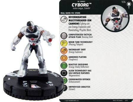 Cyborg #106 15th Anniversary Elseworlds DC Heroclix – Troll and Toad