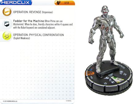 Ultron Prime #018 Chase Rare Avengers Age of Ultron Movie Marvel Heroc ...