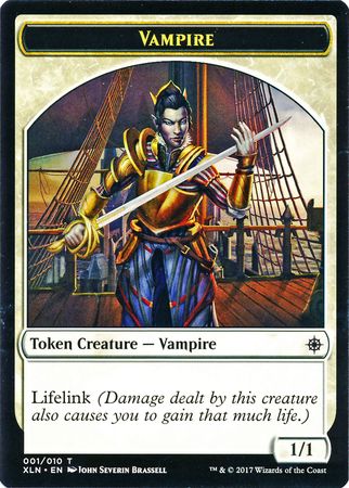 Vampire Token 001 - XLN – Troll and Toad