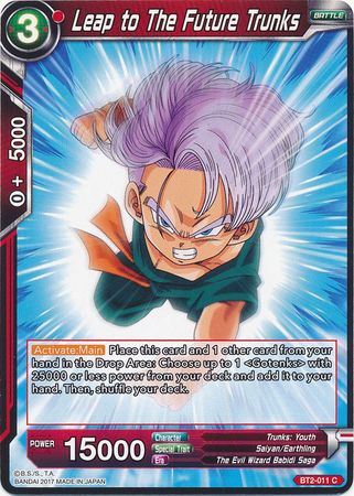 Leap to The Future Trunks - BT2-011 - Common – Troll and Toad
