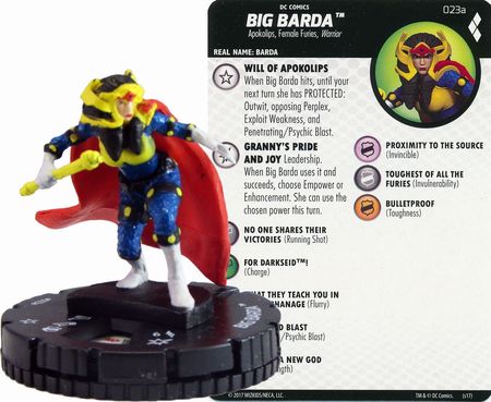 Big Barda #023a Harley Quinn and the Gotham Girls DC Heroclix – Troll ...