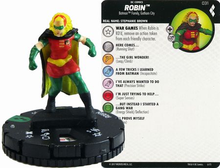 Robin #031 Harley Quinn and the Gotham Girls DC Heroclix – Troll and Toad