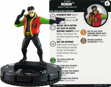 Robin #002 Harley Quinn and the Gotham Girls Fast Forces DC Heroclix ...