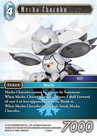 Mecha Chocobo - 4-045H - Hero – Troll and Toad