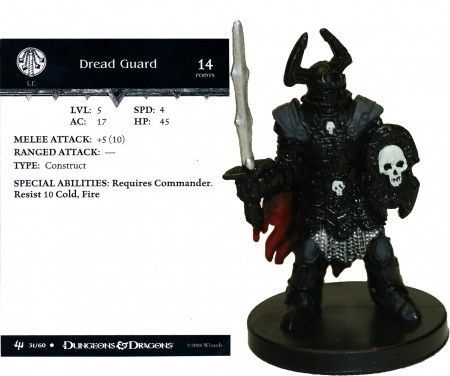 Dread Guard #31 Archfiends D&D Miniatures – Troll and Toad